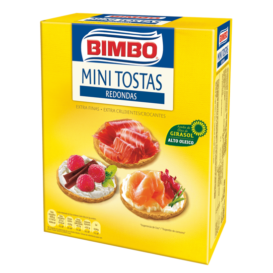Mini Tostas Redondas BIMBO 100g | Compre no 360hyper | 360hyper - O Seu ...