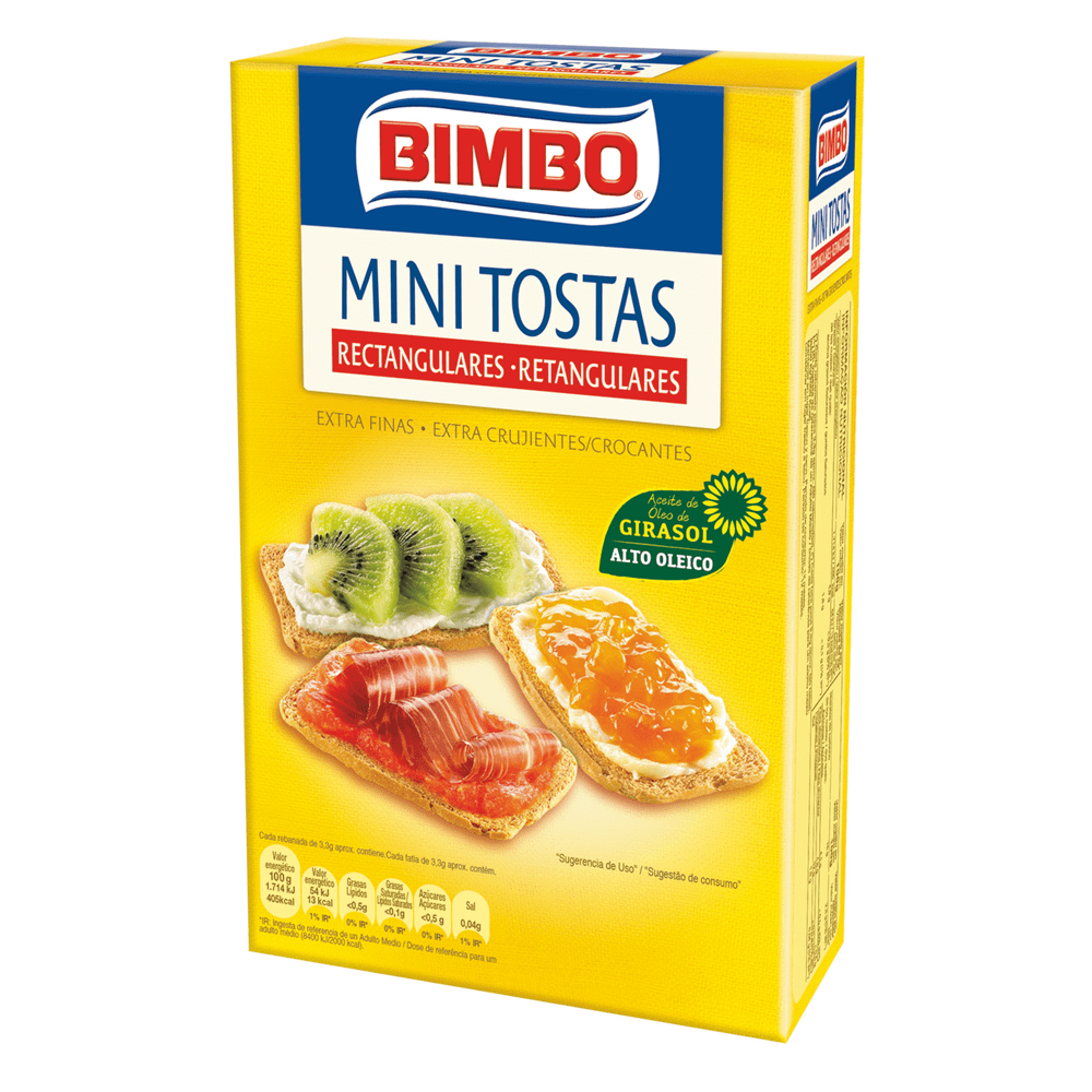 Mini Tostas Bimbo 100g | Compre no 360hyper | 360hyper - O Seu ...