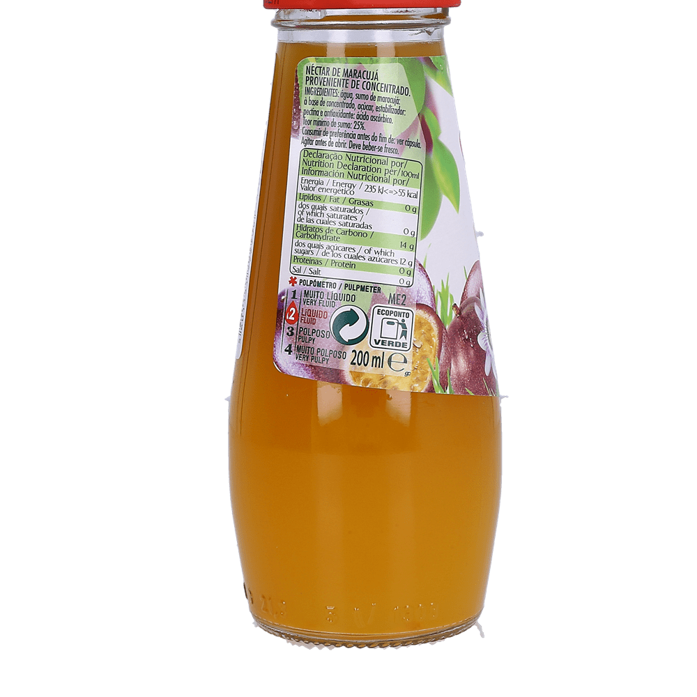 Sumo 100% Maracujá Compal Garrafa De Vidro 15x20cl | Compre no 360hyper ...