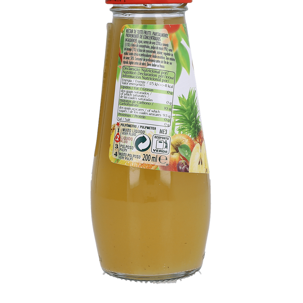 Néctar de Tutti Frutti Compal Garrafa De Vidro 15x20cl | Compre no ...