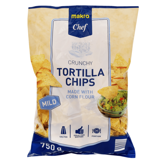 Chips de Tortilha de Milho Makro Chef 750g | Compre no 360hyper | 360hyper - O Seu Supermercado ...