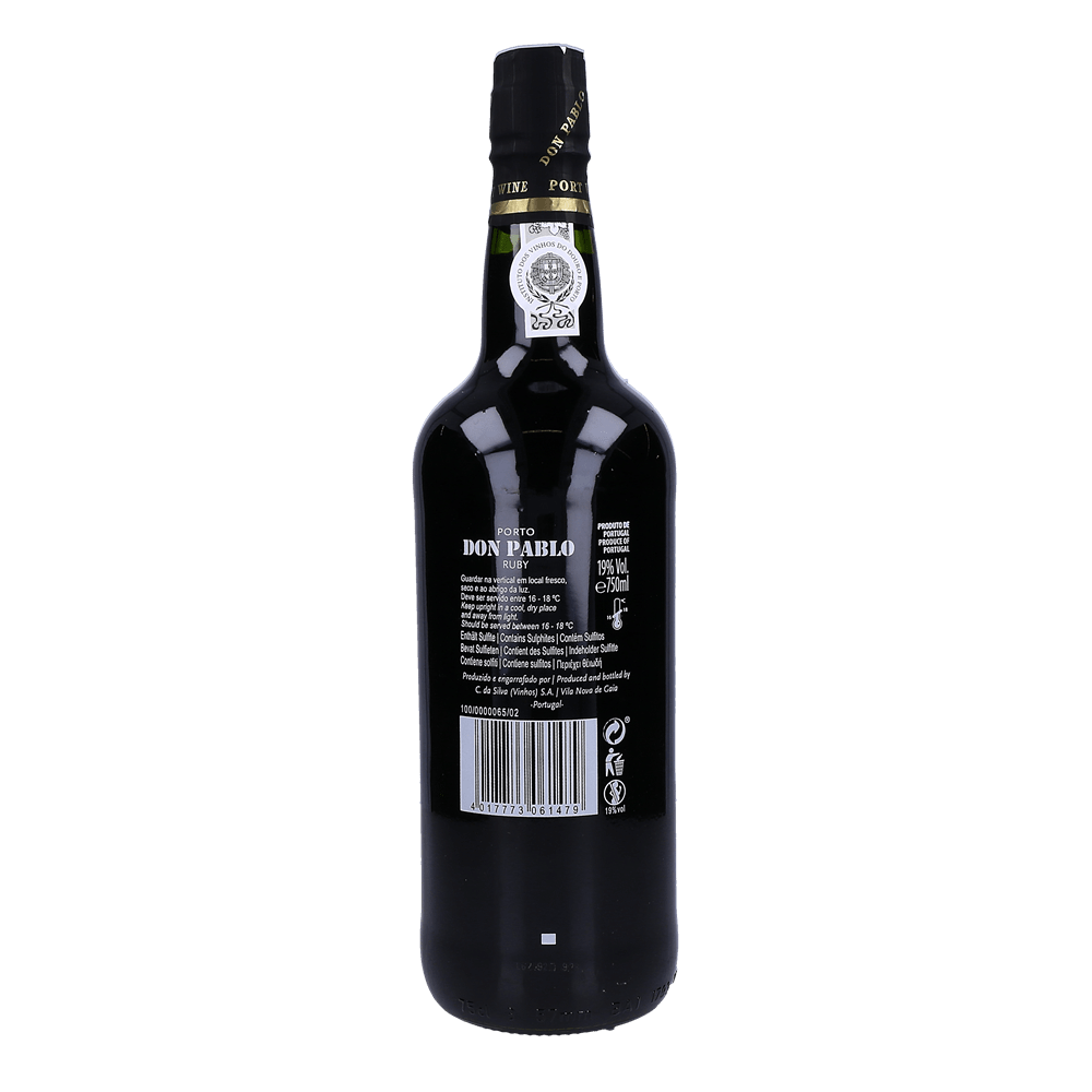 Vinho do Porto Ruby Don Pablo 75cl | Compre no 360hyper | 360hyper - O ...