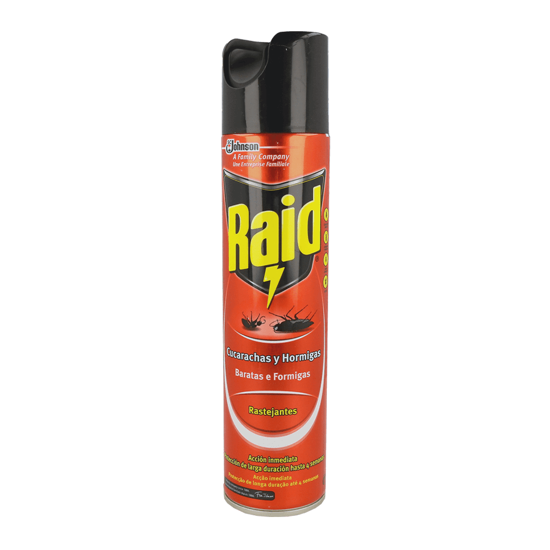 Insecticida Spray Rastejantes Baratas & Formigas Raid 400ml | Compre no ...