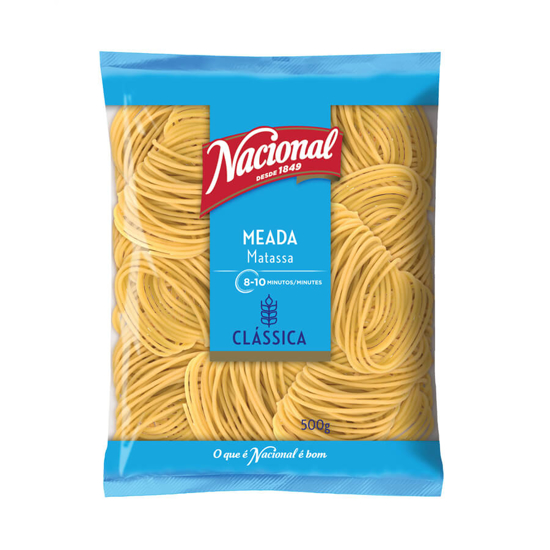 Massa Meada Normal NACIONAL 500g | Compre no 360hyper | 360hyper - O ...