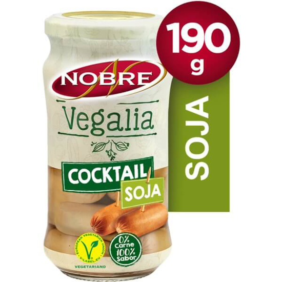 Cocktail de Soja Vegan sem Lactose e sem Glúten NOBRE VEGALIA frasco ...